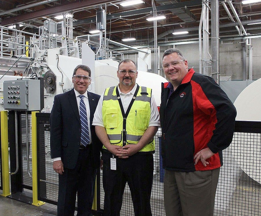Camas mill implements new towel rewinder - Camas-Washougal Post-Record