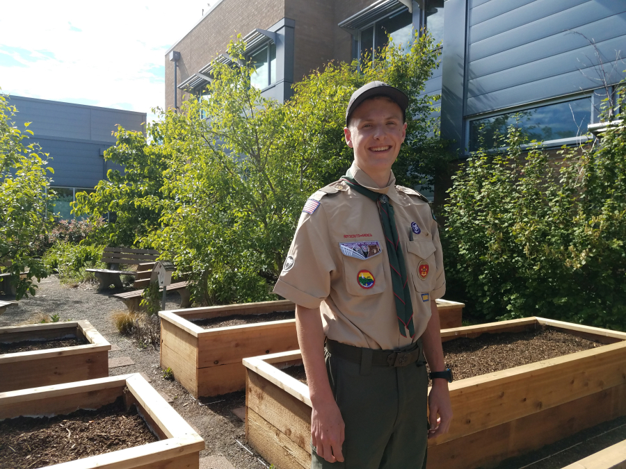 Eagle Scout project helps with harvest - Camas-Washougal Post-Record