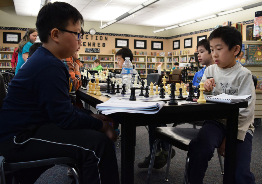 Camas students head to state chess championship - Camas-Washougal Post ...