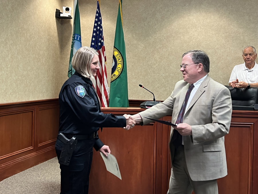 Passing the Torch: Camas Police Chief Mitch Lackey retires after three ...