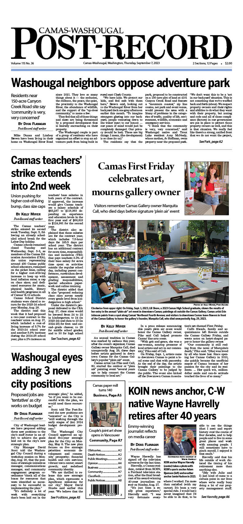 Sept. 7, 2023 - Camas-Washougal Post-Record