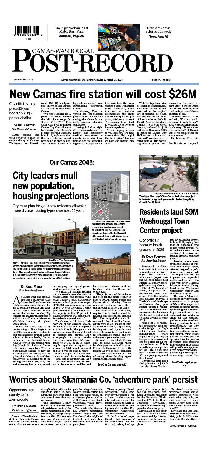 March 21, 2024 - Camas-Washougal Post-Record