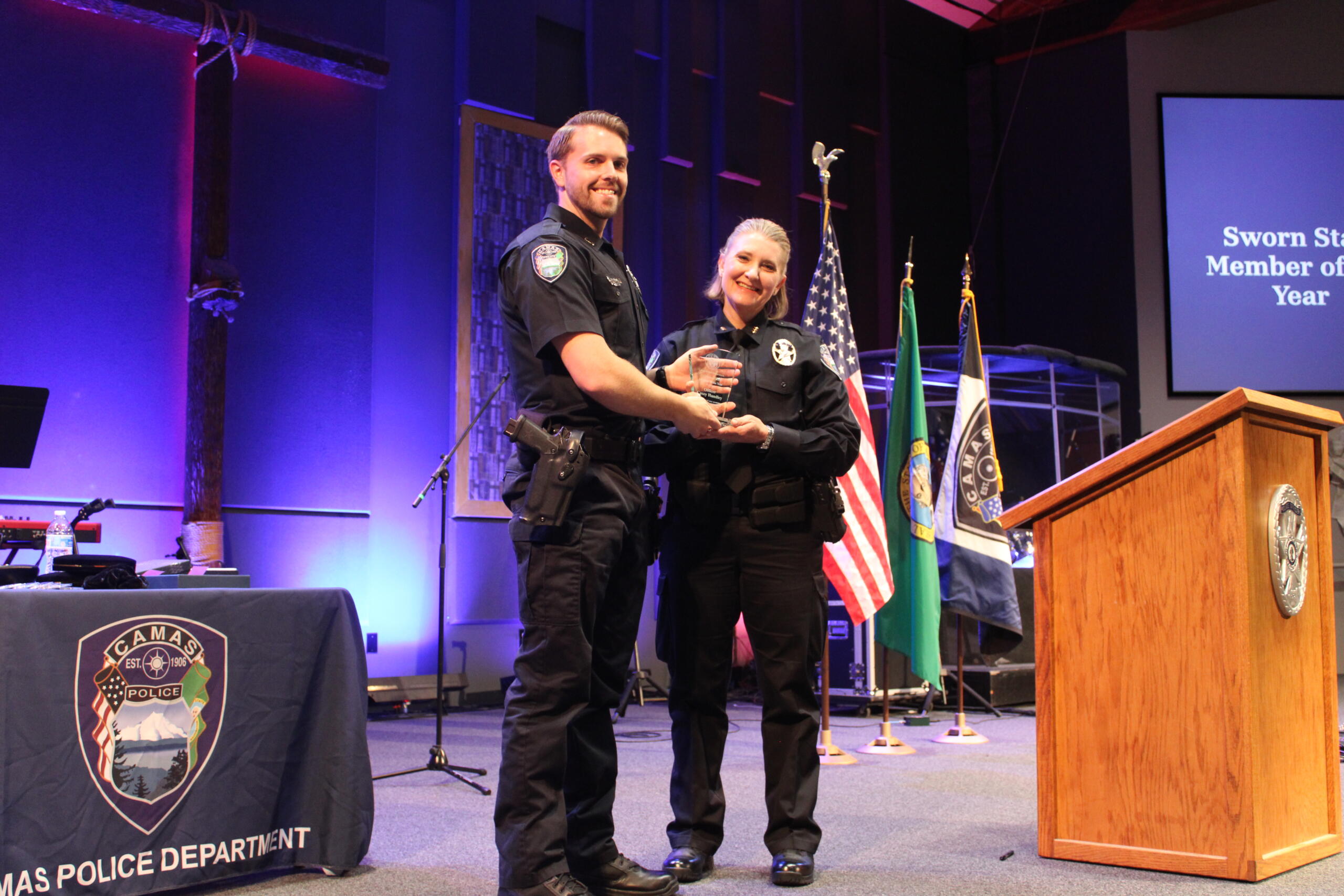 Camas Police Honored At Inaugural Awards Ceremony Camas Washougal