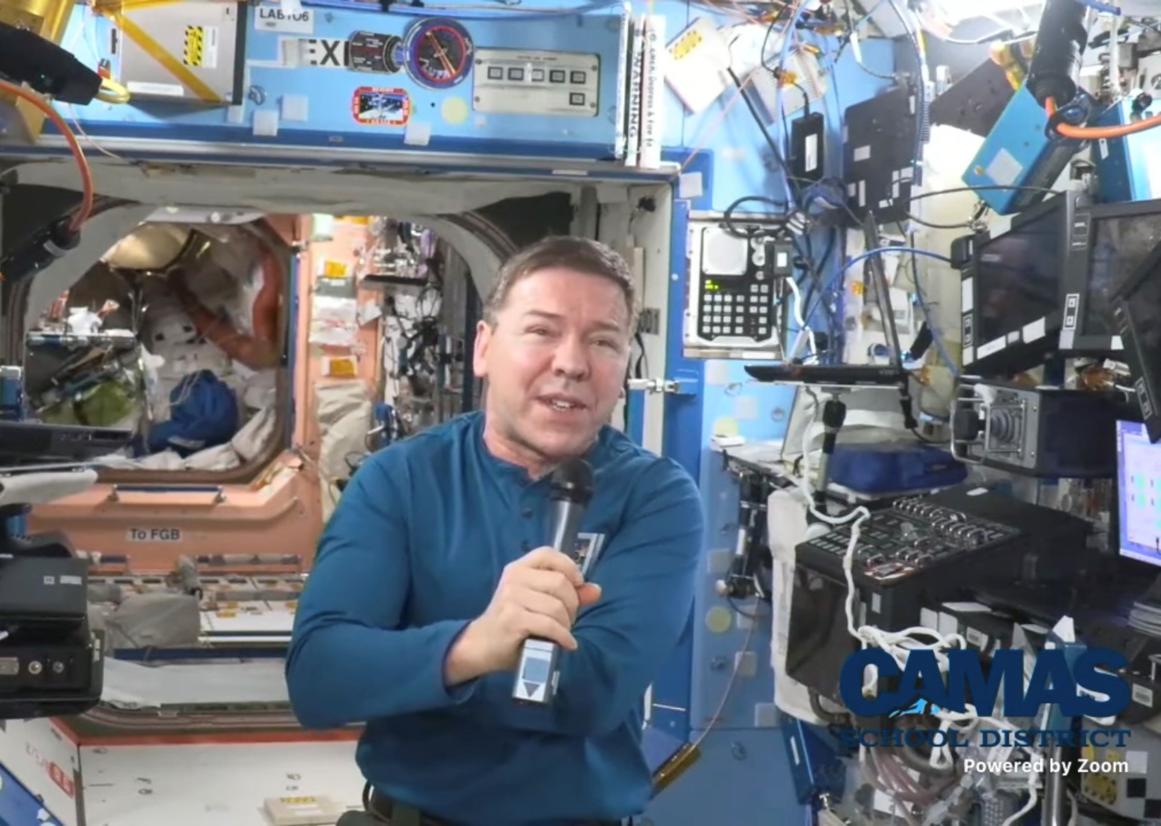 Astronaut speaks to Camas students from space station - Camas-Washougal ...