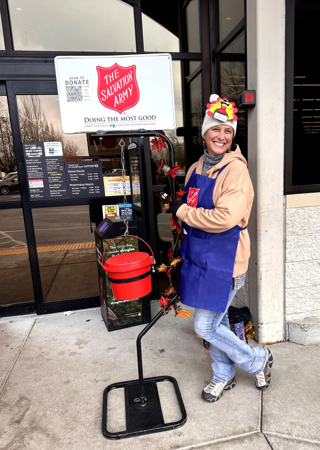 Salvation Army kicks off seasonal fundraiser with friendly Camas ...