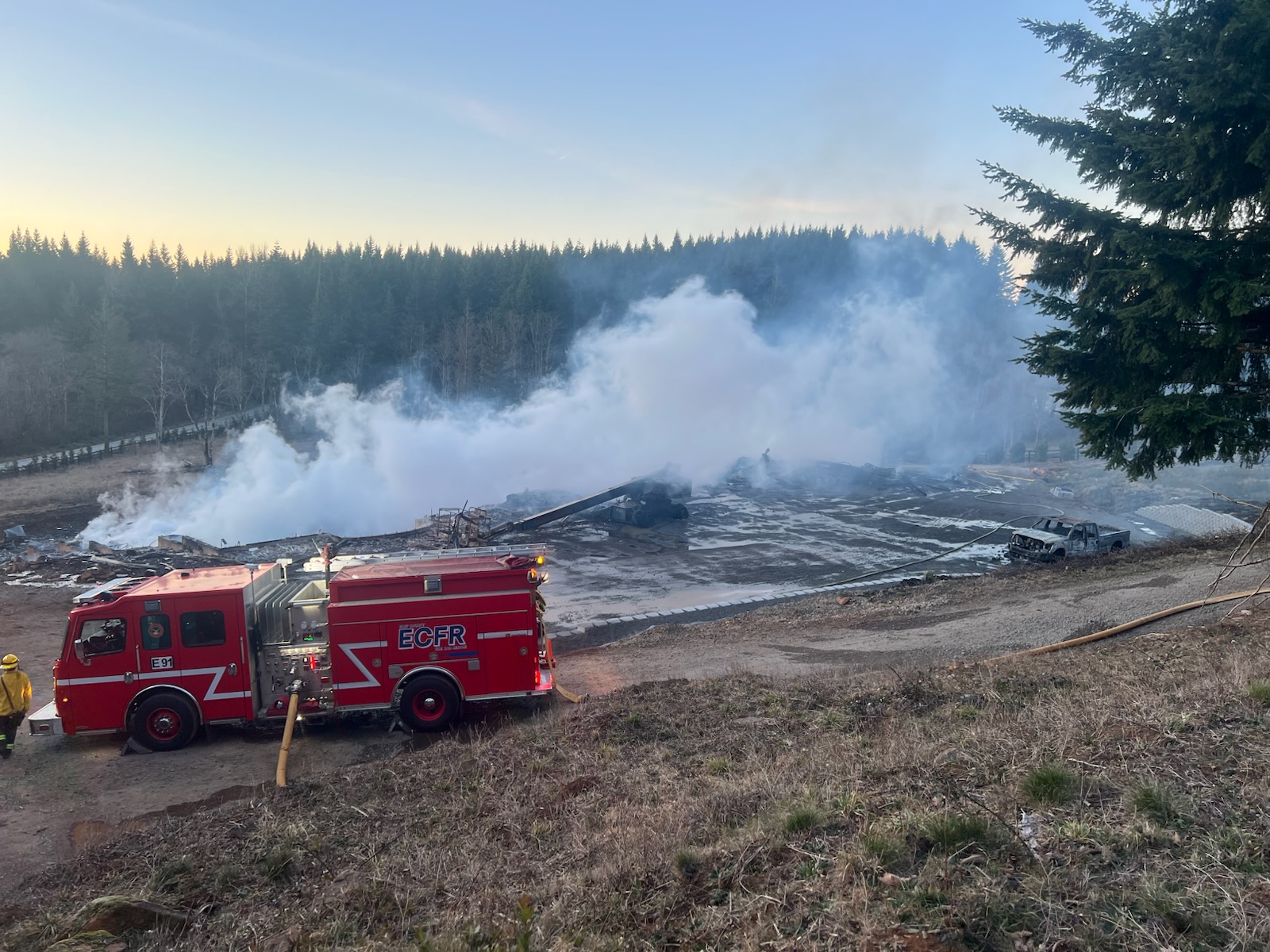 Fire destroys Livingston Mountain home under construction, threatens ...